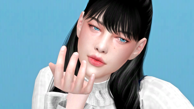 [SIMSRI] TS4 SINGLE POSE - CUTE JENNIE : 네이버 블로그