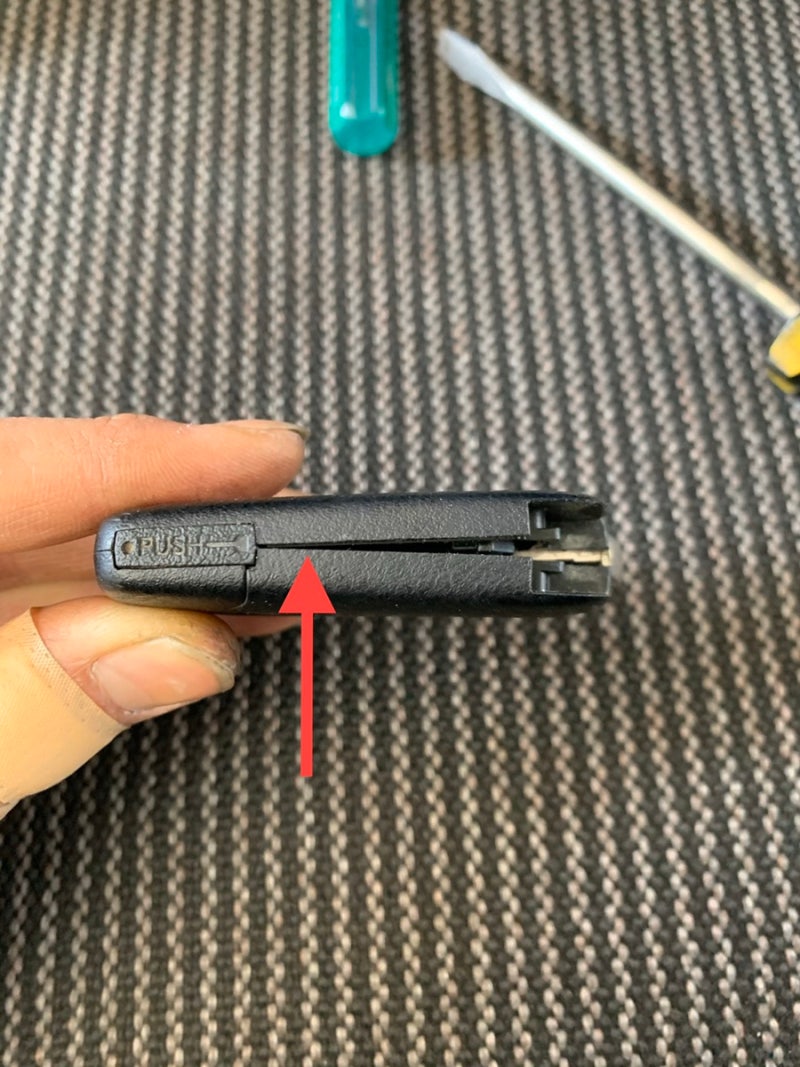렉서스 Es3502013~ 스마트키 리모컨 배터리 교체 방법key Battery Low 메시지 네이버 블로그