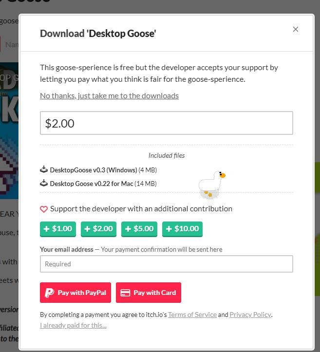 Desktop Goose 설치방법 및 리뷰 : 네이버 블로그
