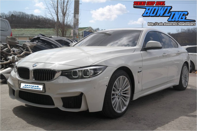 Bmw 4시리즈 F36 420i 그란쿠페 M4 M퍼포먼스 바디킷 듀얼 머플러 배기 튜닝 컨버전 드레스업 네이버 블로그