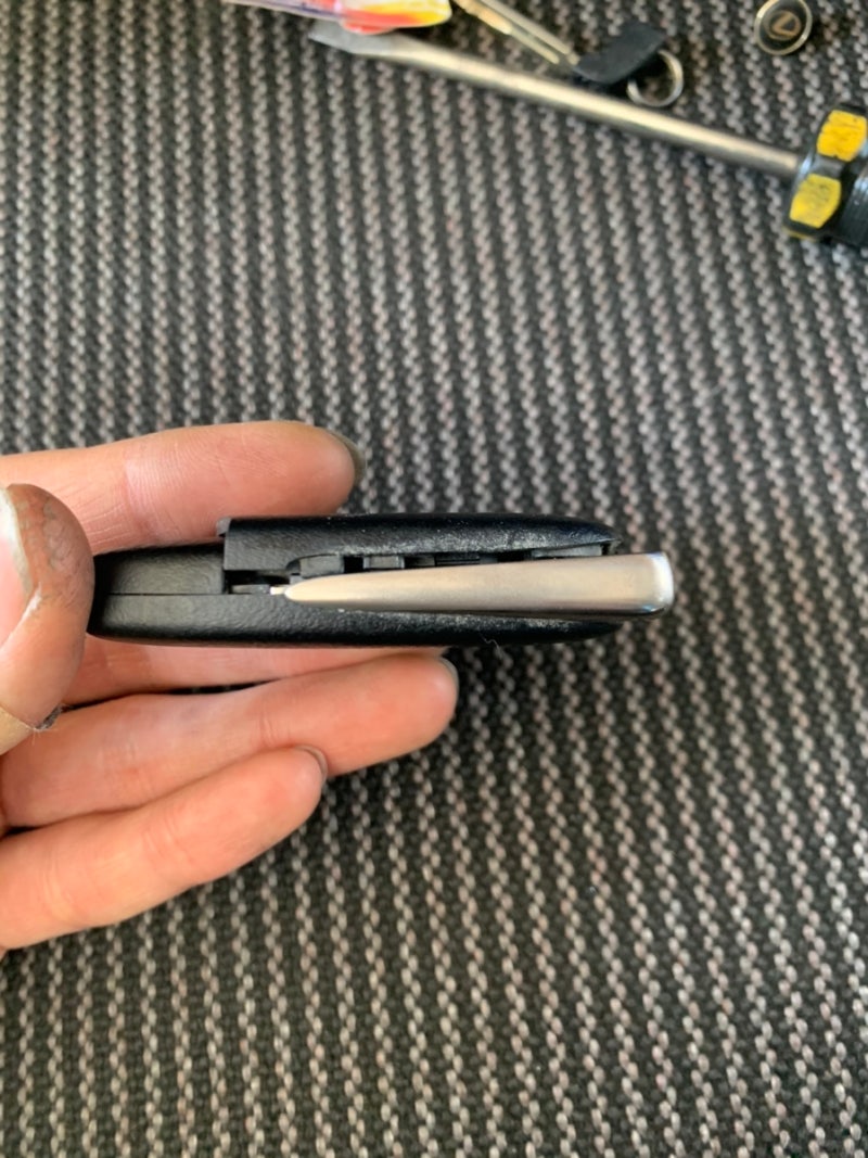 렉서스 Es3502013~ 스마트키 리모컨 배터리 교체 방법key Battery Low 메시지 네이버 블로그