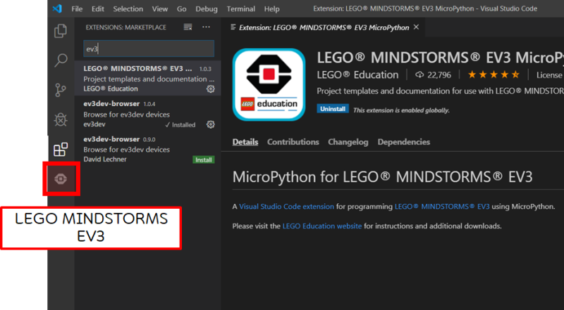 EV3 Pyrhon - 프로젝트 생성(Feat. 구성 설명) : 네이버 블로그