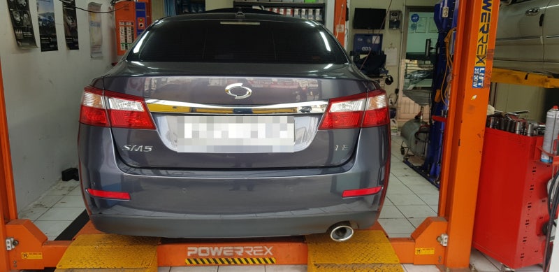 삼성 뉴sm5 L43 엔진오일 점화플러그 스로틀바디크리닝 연소실크리닝 향균필터교환 의정부 신성모터스 네이버 블로그