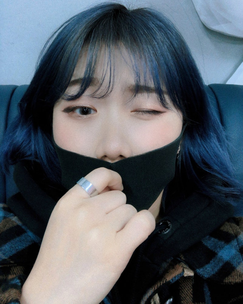 염색약추천 밀본 모드네이비 탈색모 셀프 염색 네이버 블로그