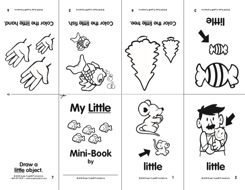 [어린이 영어자료]미니북 만들기/Basic Concepts Mini-Book : 네이버 블로그