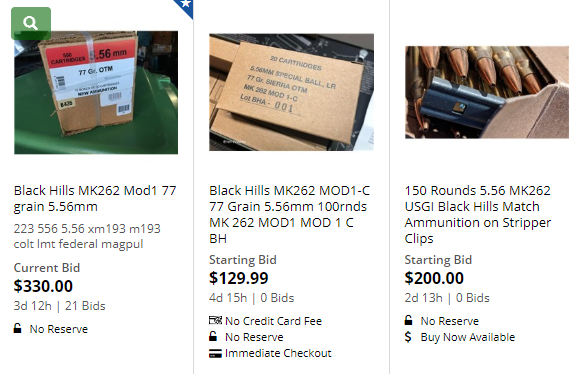 Mk 262 mod 1(지정사수용 매치 그레이드탄) : 네이버 블로그