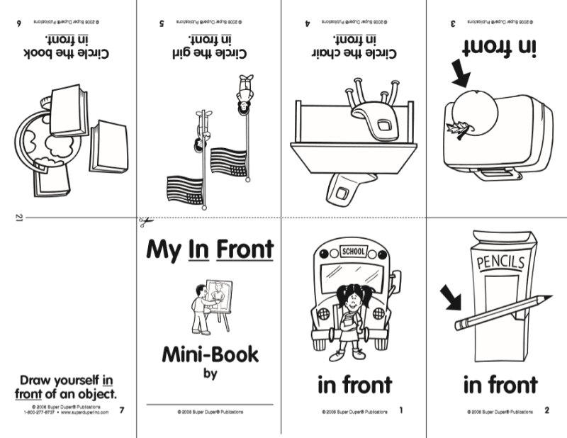 [어린이 영어자료]미니북 만들기/Basic Concepts Mini-Book : 네이버 블로그