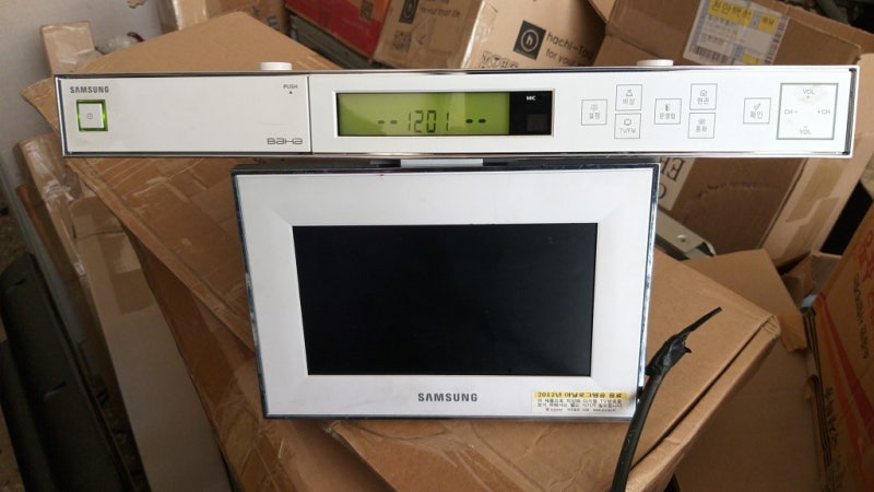 삼성중공업 SAMSUNG 바하 BAHA BHKP-1701/K1 BHKP-2711 아파트 주방 TV 폰 안 켜지는 고장 수리 ...