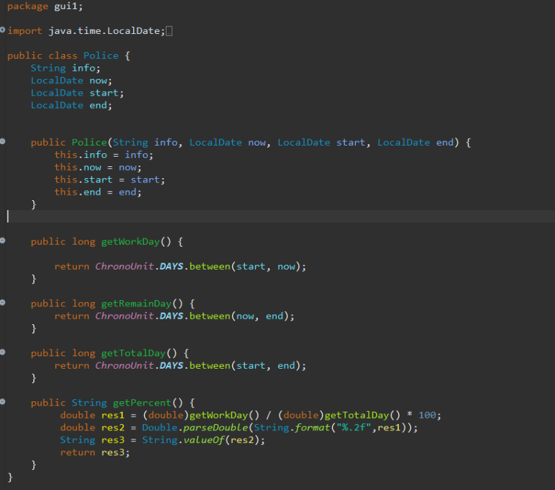 Java) 자바를 사용해서 만든 의무경찰 전역일 계산기 | 3편. JDialog를 통해 모달창 띄우기 (결과창) : 네이버 블로그