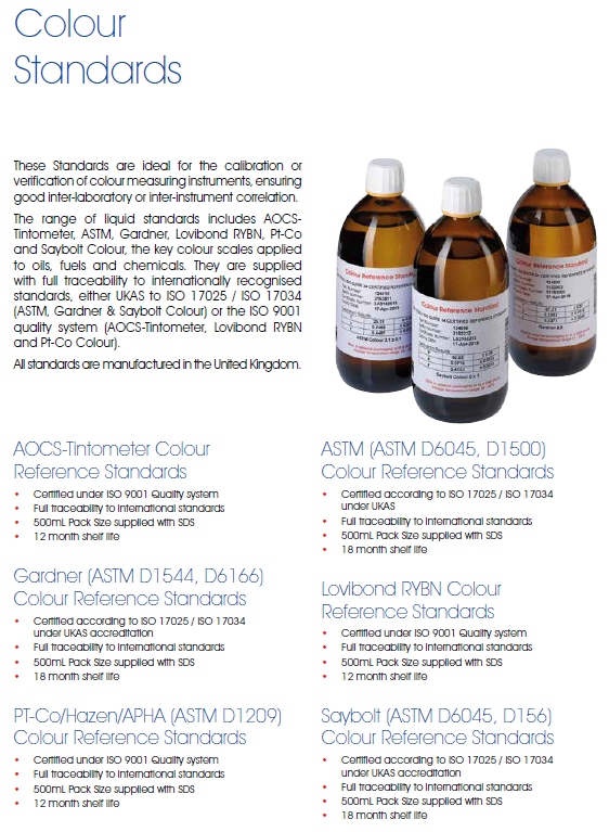 Paragon Scientific Certified Reference Materials (CRMs) and Standards ...