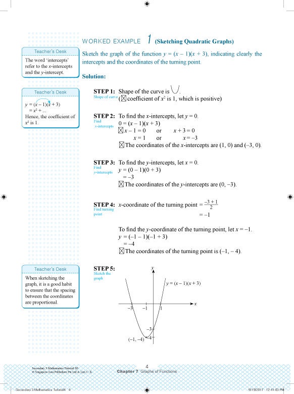 전문가 리뷰2> #Secondary Mathematics Tutorial 1, 2, 3_샘플페이지포함 : 네이버 블로그