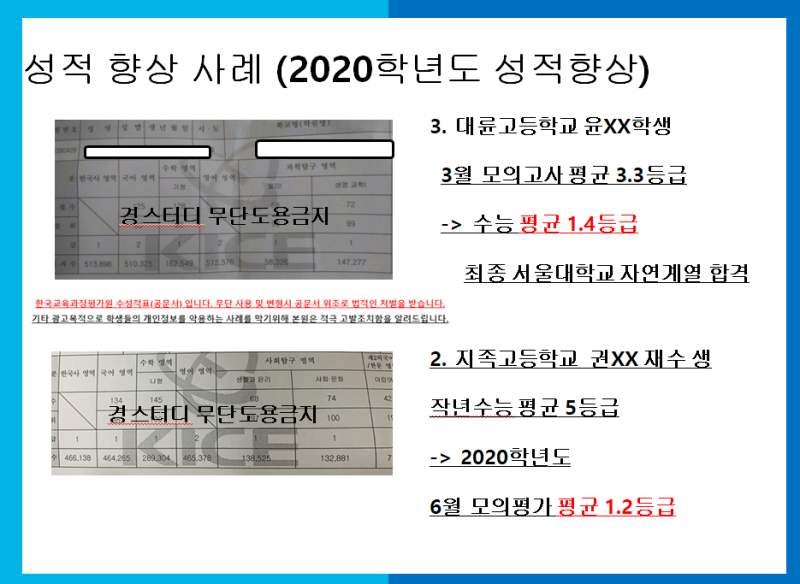 대전 유성구 수학 학원 대전 수학 과외 2020학년도 수강생 수학 1등급 비율 80 진학실적 확인하기 네이버 블로그
