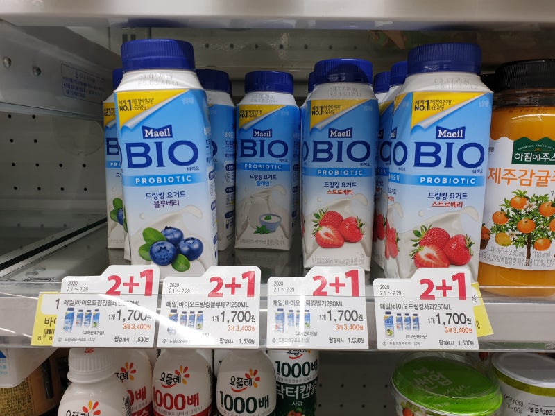 매일 바이오 드링킹 요거트 3종 플레인 스트로베리 블루베리 비교 네이버 블로그