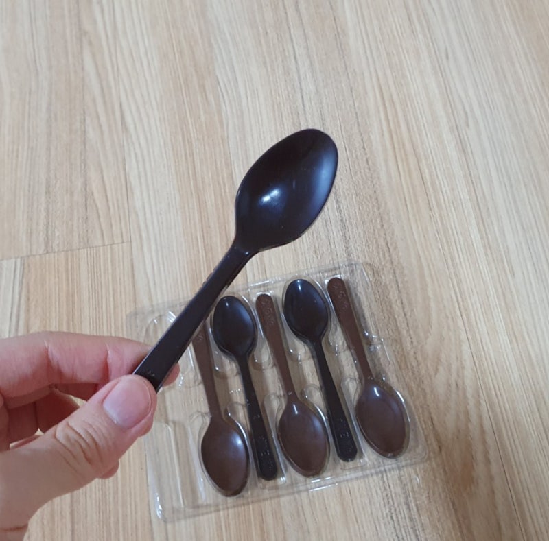 커피와 같이 먹기좋은 숟가락 모양 초콜렛 : elit CHOCO Spoon 엘리트 스푼 밀크&다크 : 네이버 블로그