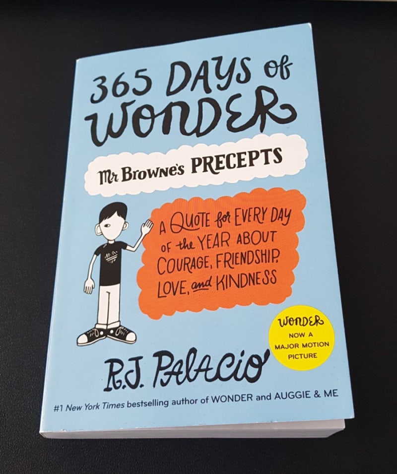 한달에 한번씩 365 Days of Wonder 필사 : 네이버 블로그