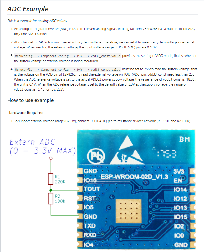 ESP8266_RTOS_SDK를 이용한 ADC 읽기 : 네이버 블로그