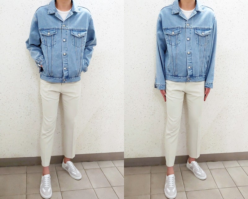 남자 청자켓 코디 깔끔하게 입는 법 네이버 블로그