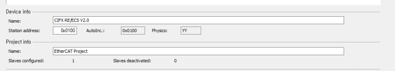 [cifX PC Card] EtherCAT Master Configuration : 네이버 블로그