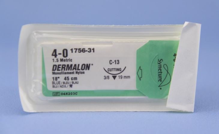 [코비디엔 의료소모품] 봉합사의 종류 : Dermalon™ (더말론) : 네이버 블로그