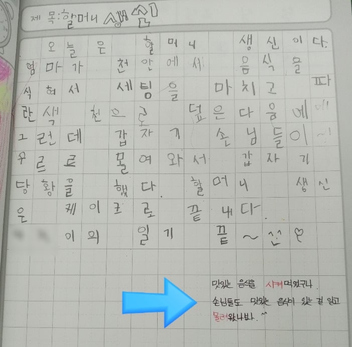1학년 그림일기 쓰는 방법 일기 쓰기 주제 22가지 주제 확장 가능 공유 현직 교사 제작 네이버 블로그