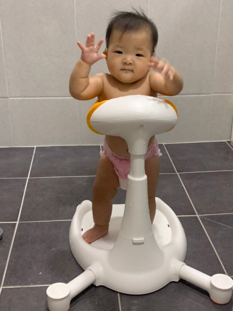 아기 목욕용품 3 목욕용품의 끝판왕 프롬유 아기 샤워핸들 내돈내산 네이버 블로그
