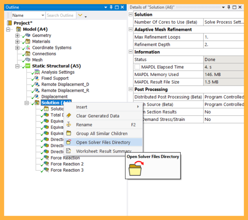 ANSYS 해석 결과 파일 용량 문제 해결은? (feat. Output Controls) : 네이버 블로그