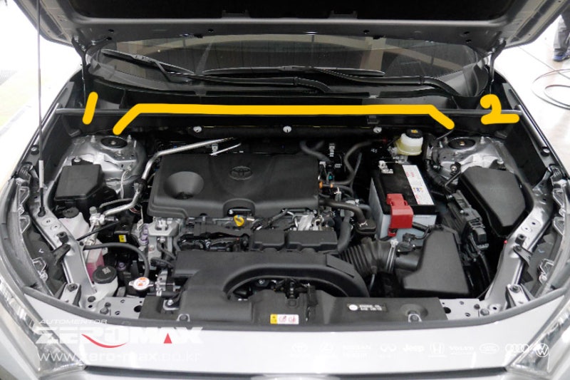 [제로맥스] 라브4 쿠스코 스트럿바 & 파워브레이스 섀시 서브시스템 설치 ft.오토멘토 : 네이버 블로그