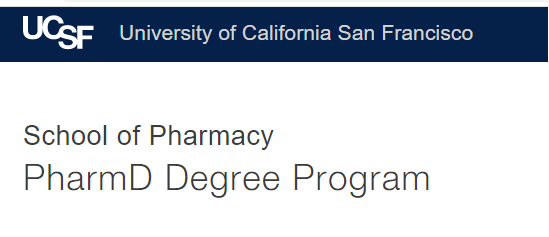 UCSF (University of California San Francisco) 미국 약대 선수 과목들 중요하다! : 네이버 블로그