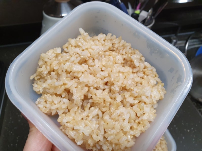 현미밥 맛있게 짓는법 / 초스피드로 현미밥하는 방법 꿀팁 /현미밥다이어트 : 네이버 블로그