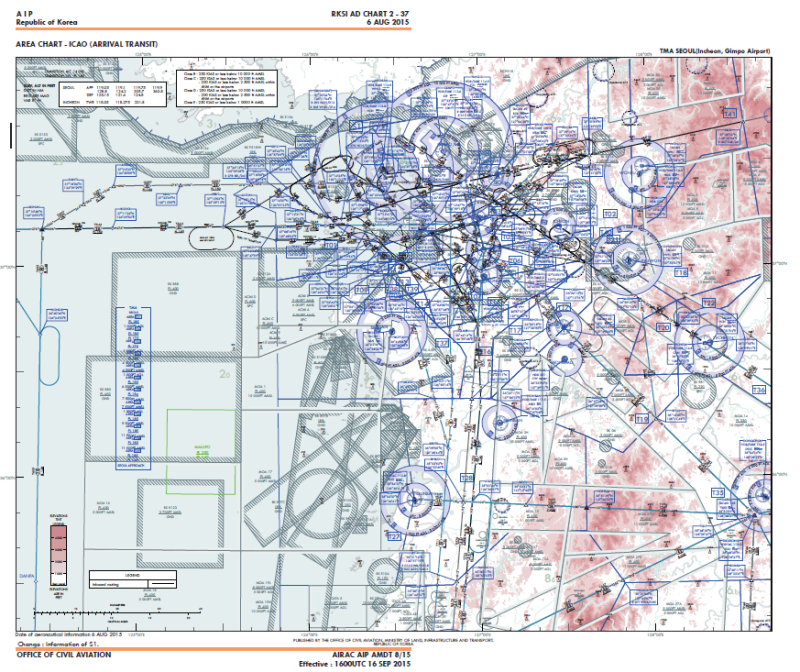 [항공정보] 비행할 때 필요한 항공차트의 종류들 - Airport, Approach, Enroute, Area, SID ...