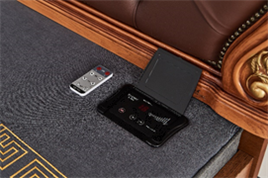 원적외선 건강침대 온도조절기도 터치로 조절한다 : 네이버 블로그