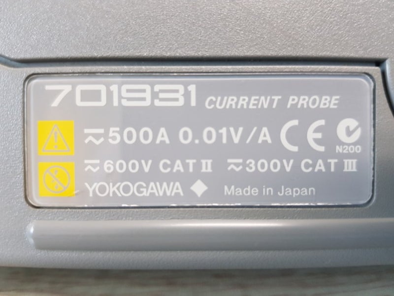 요꼬가와 전류프로브 701931 (500A) 렌탈, 중고매각 및 중고매입 : 네이버 블로그
