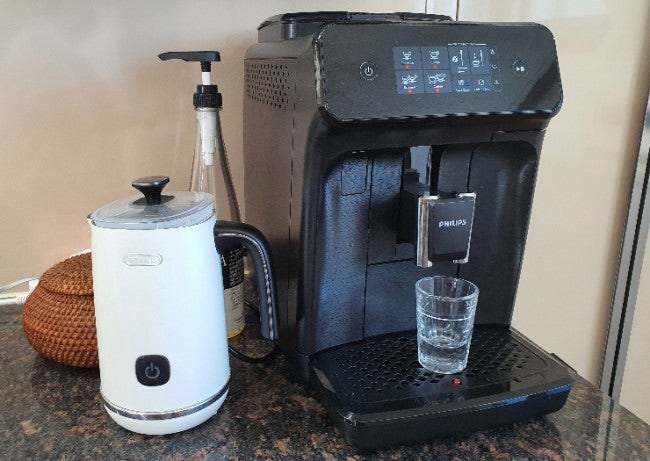 [홈까페] 필립스EP1200 +드롱기 우유거품기(구름치노) : 네이버 블로그