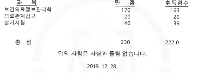 보건의료정보관리사 의무기록사구 단기간 합격 후기ft 꿀팁 네이버 블로그
