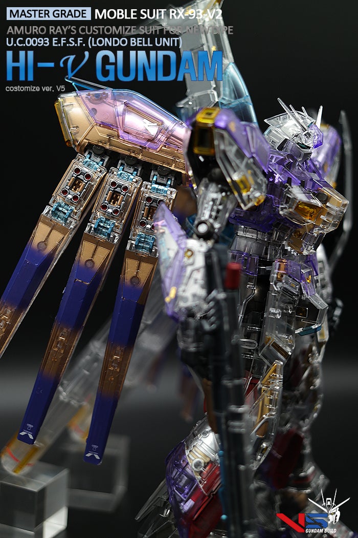 [MG] 하이뉴 건담 HWS CLEAR Ver. 도색기 : 네이버 블로그
