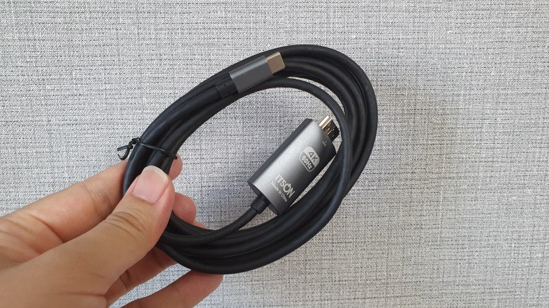 스마트폰 미러링 가장 확실한 핸드폰 Tv연결 방법휴대폰 Usb C To Hdmi 케이블 A15
