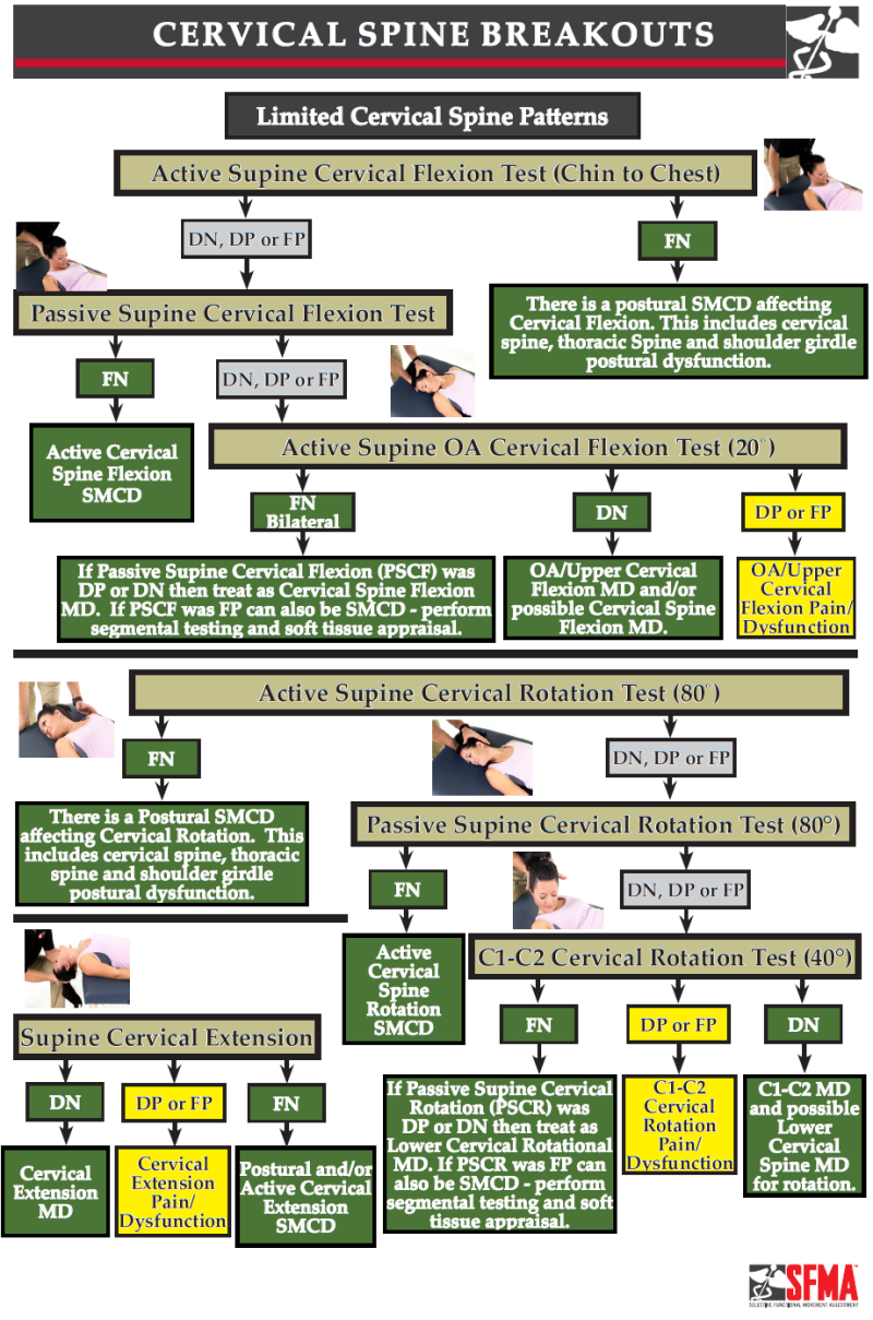 [SFMA] SFMA 경추의 하위검사 - 1. Active supine Cervical flexion test [출처 ...