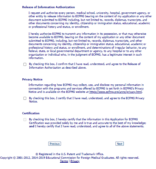 [USMLE Step 0] 2. Application for ECFMG Certification 시작 및 Form 186얻기 ...