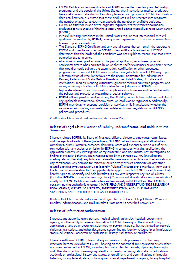 [USMLE Step 0] 2. Application for ECFMG Certification 시작 및 Form 186얻기 ...
