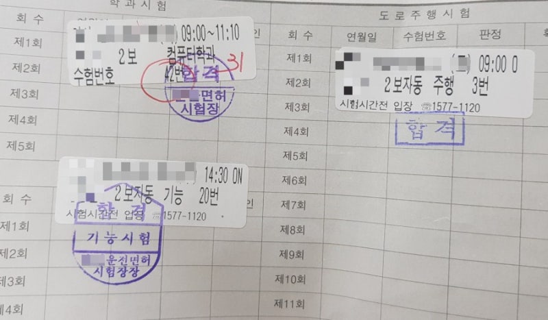 학원 안다니고 한 번에 운전면허 따기 연습방법 비용 시험 꿀팁 등 네이버 블로그