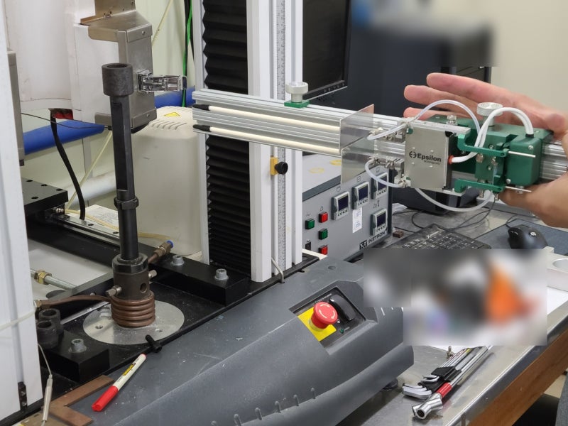 인장시험 고온용 신율계, Epsilon 3549 : 네이버 블로그