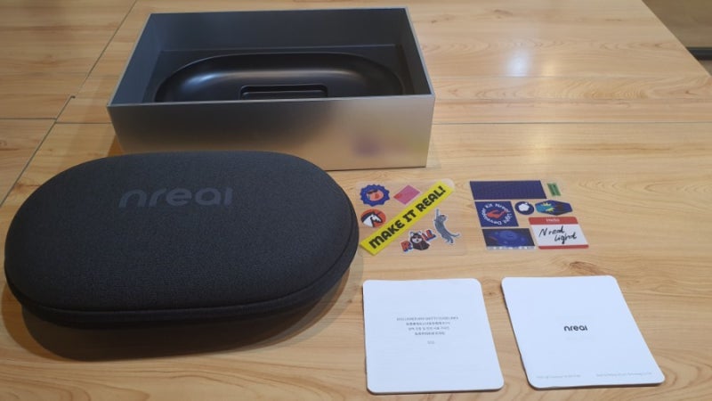 (Unboxing) Nreal Light 엔리얼 라이트 Dev Kit. : 네이버 블로그