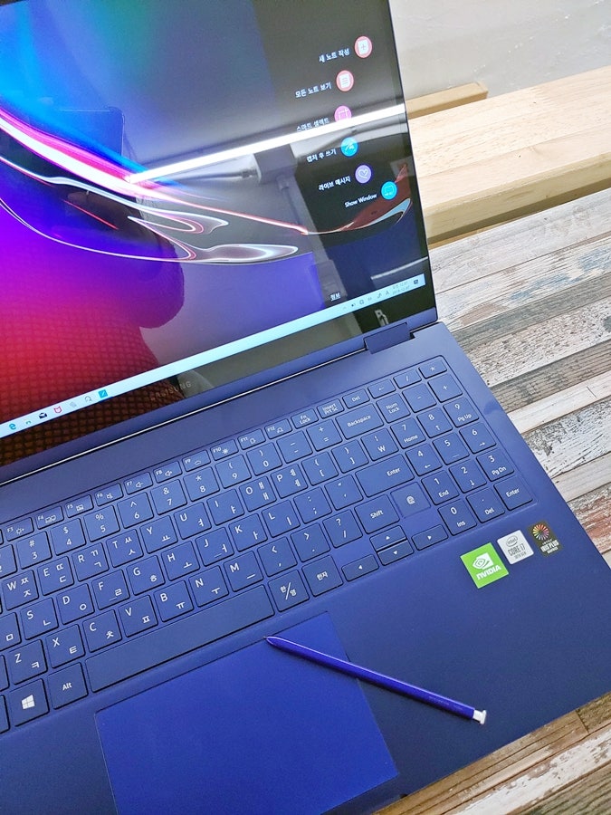 삼성 갤럭시북 플렉스 NT950QCG-X716A, 노트북 터치 스크린 수동 OFF 끄는 방법 : 네이버 블로그