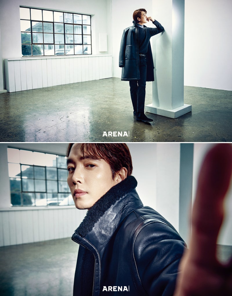 아레나 화보 속 정경호 패션 가을겨울 남친룩 코디로 딱 Dkny 자켓 바지 네이버 블로그