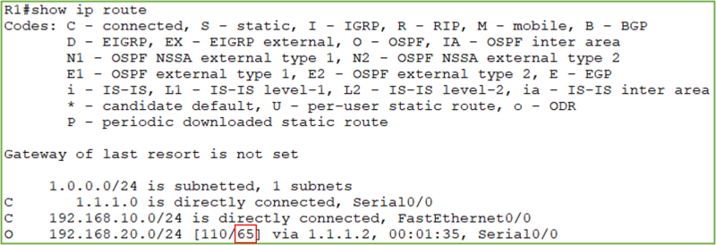 OSPF Cost(Metric) 값 계산 : 네이버 블로그