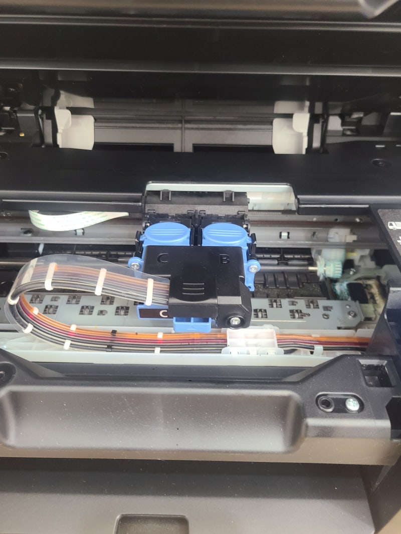 캐논g2900 색상안나옴 카트리지수리 지원코드5b00 프린터수리 잉크잼 네이버 블로그