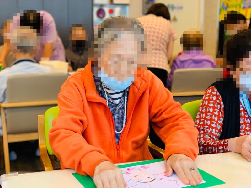 식사동주간보호센터미술프로그램에바알머슨 따라하기시니어데이케어 주은 일산센터 네이버 블로그
