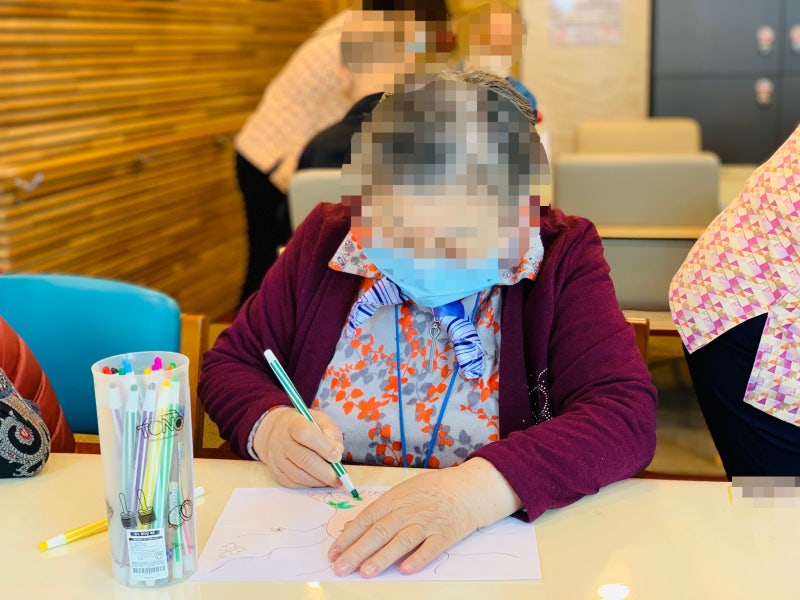 식사동주간보호센터미술프로그램에바알머슨 따라하기시니어데이케어 주은 일산센터 네이버 블로그