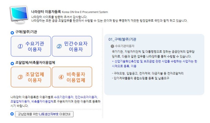 조달청 나라장터 지문등록 필요서류와 절차 및 입찰방법 네이버 블로그