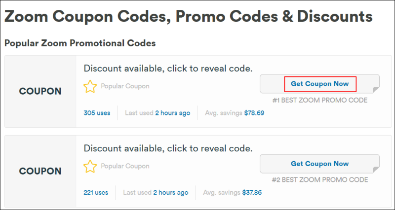 ZOOM 화상회의 줌 50% 할인 코드 : 네이버 블로그